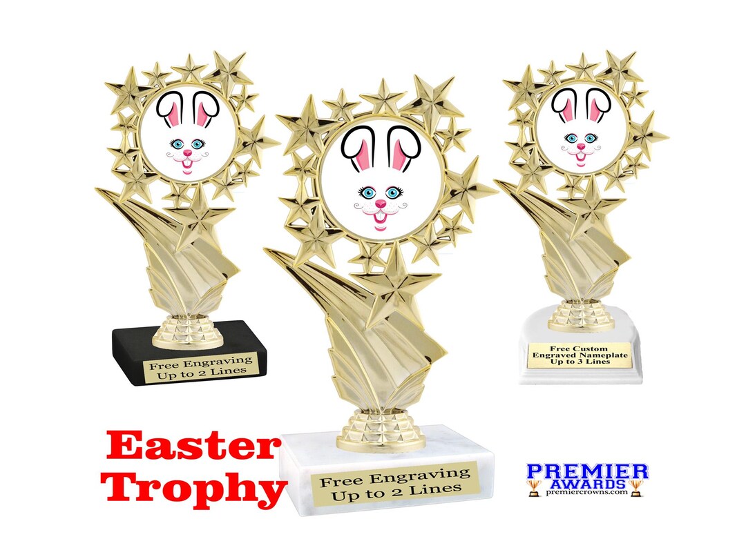 Easter Themed Trophy. Great for Easter Egg Hunts, Egg Decorating ...