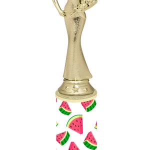 Watermelon Theme Trophy With Choice of Figure. Great for Your Eating ...