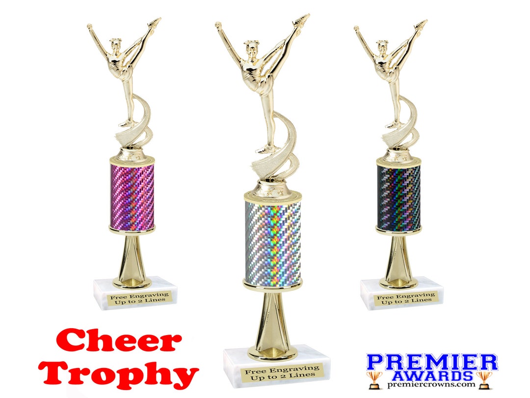 Cheer - Dance Trophy. Great for Cheer Squads, Schools, Rec Departments ...