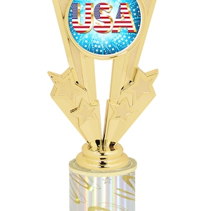 Patriotic 4th of July Trophy. Show off Your Patriotic Spirit at Your ...