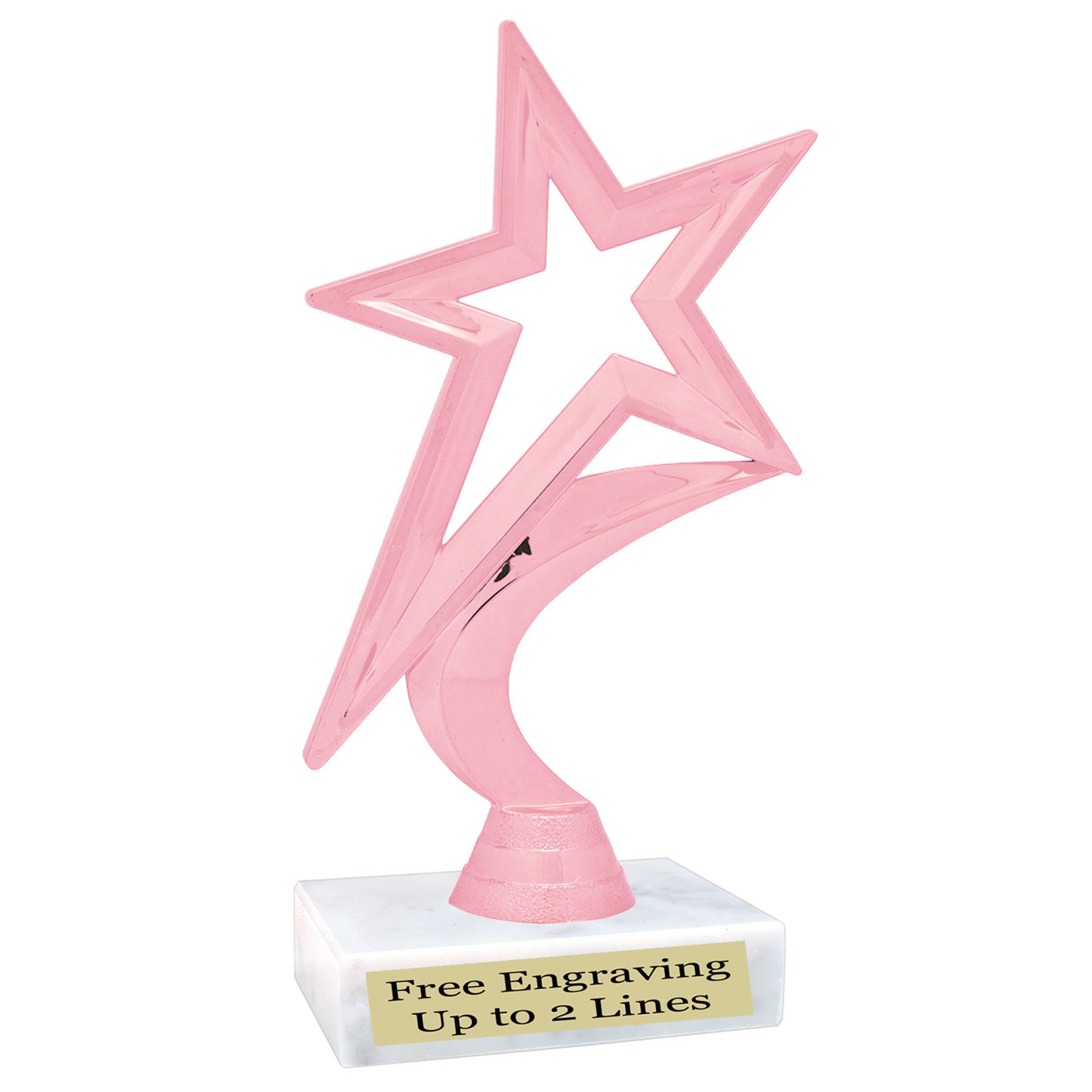Pink Star Trophy. Perfect for Any Event, Contest, Pageant or Just for ...