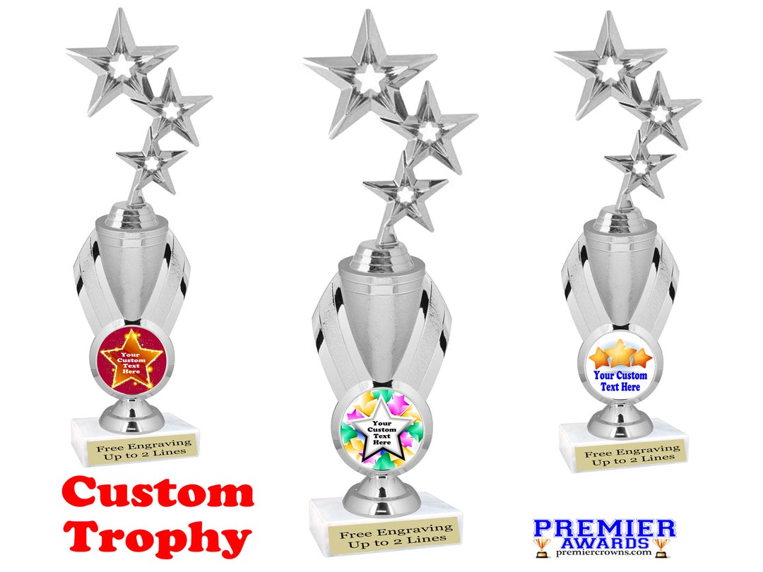 Custom Trophy. 12" Tall Great Trophy for Any Event, Competition ...