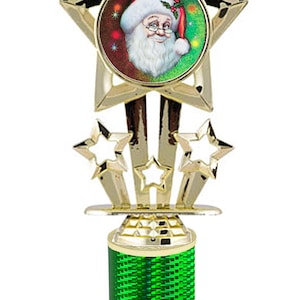 Santa Trophy. Great Trophy for Your Holiday Events, Pageants, Contests ...