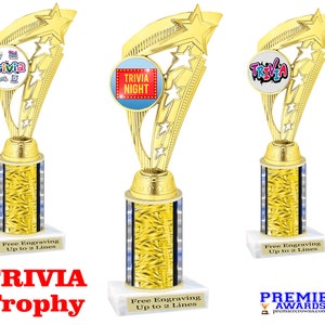 Trivia Trophy. Great Trophy for Your Next Family Game Night And/or ...