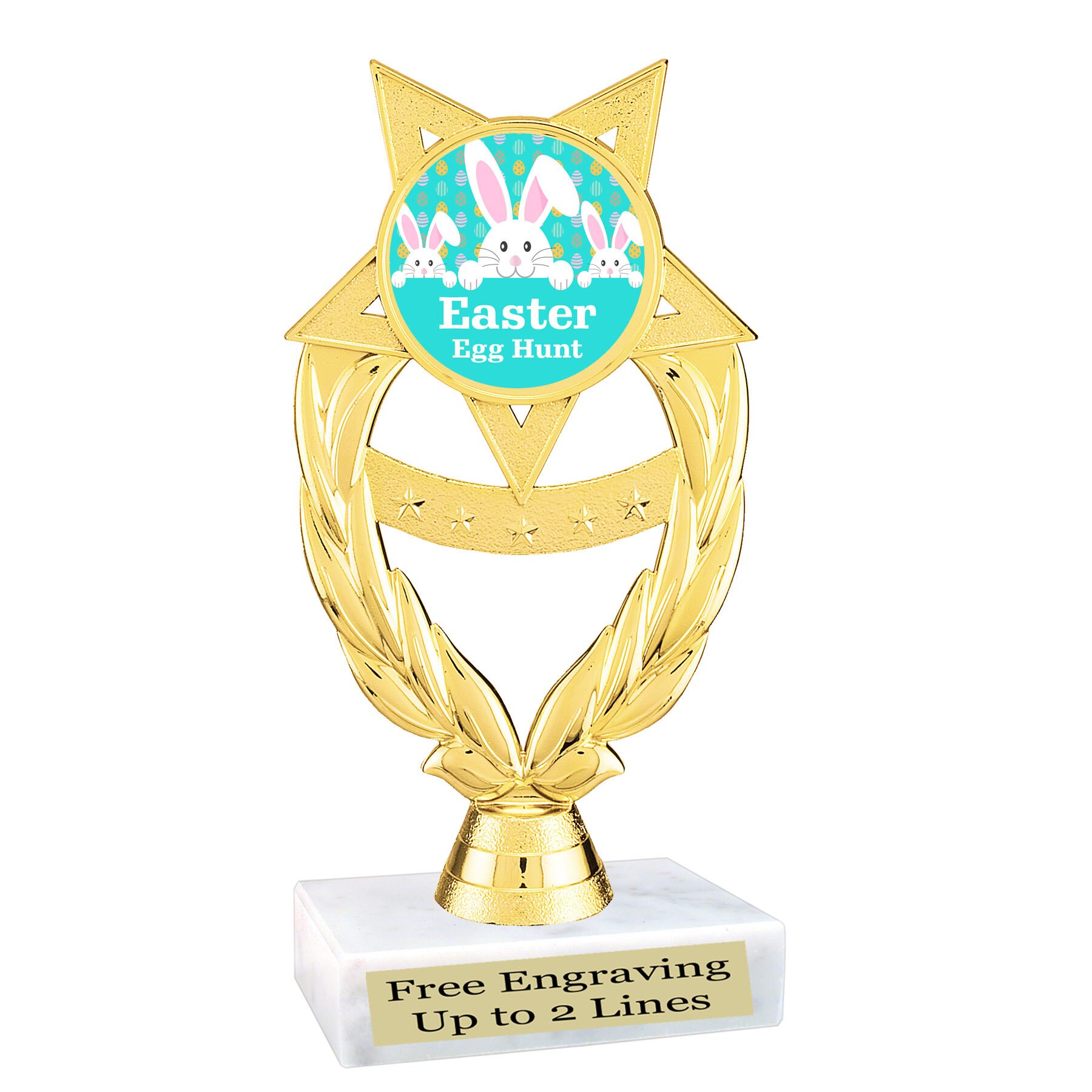 Easter Egg Hunt Trophy. Great for your family neighborhood | Etsy