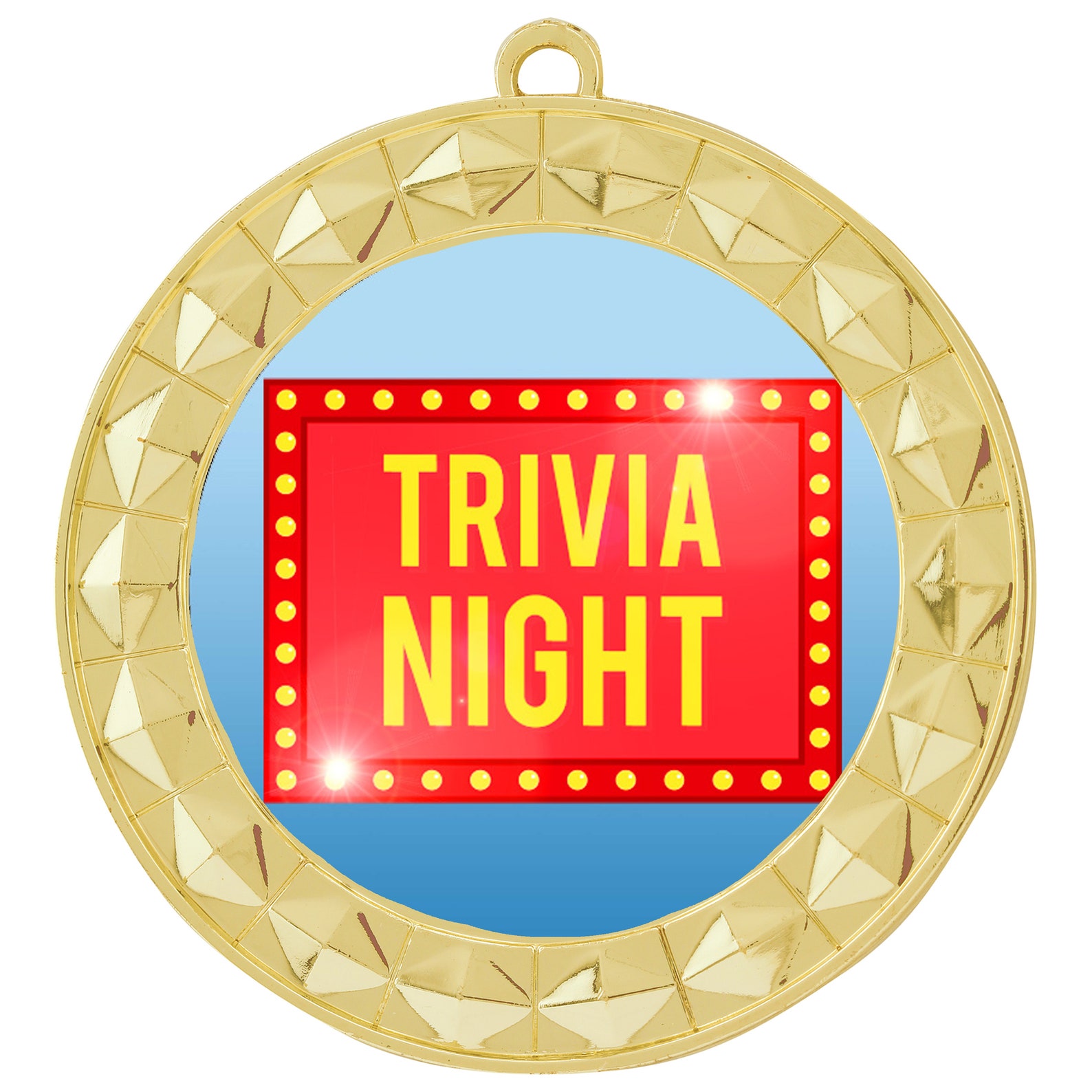 Trivia Medal. Great Trophy for Your Next Family Game Night - Etsy
