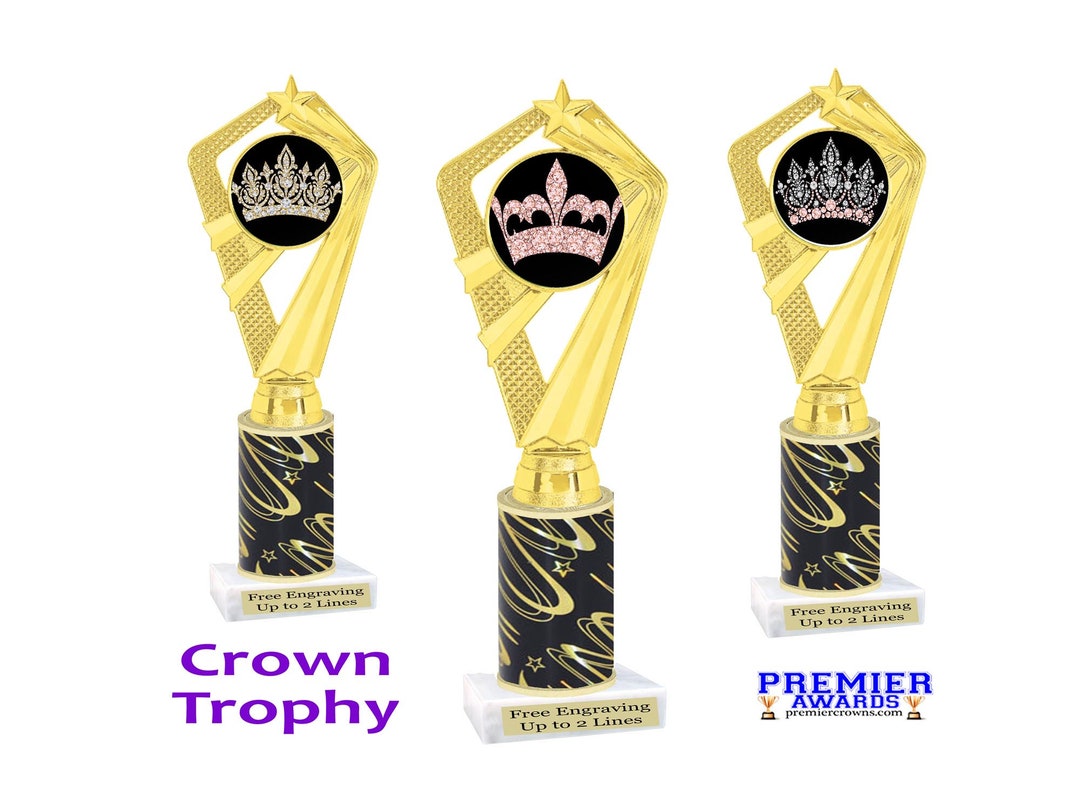 Crown Trophy. Great Trophy for Any Event, Competition, Contest, Pageant ...