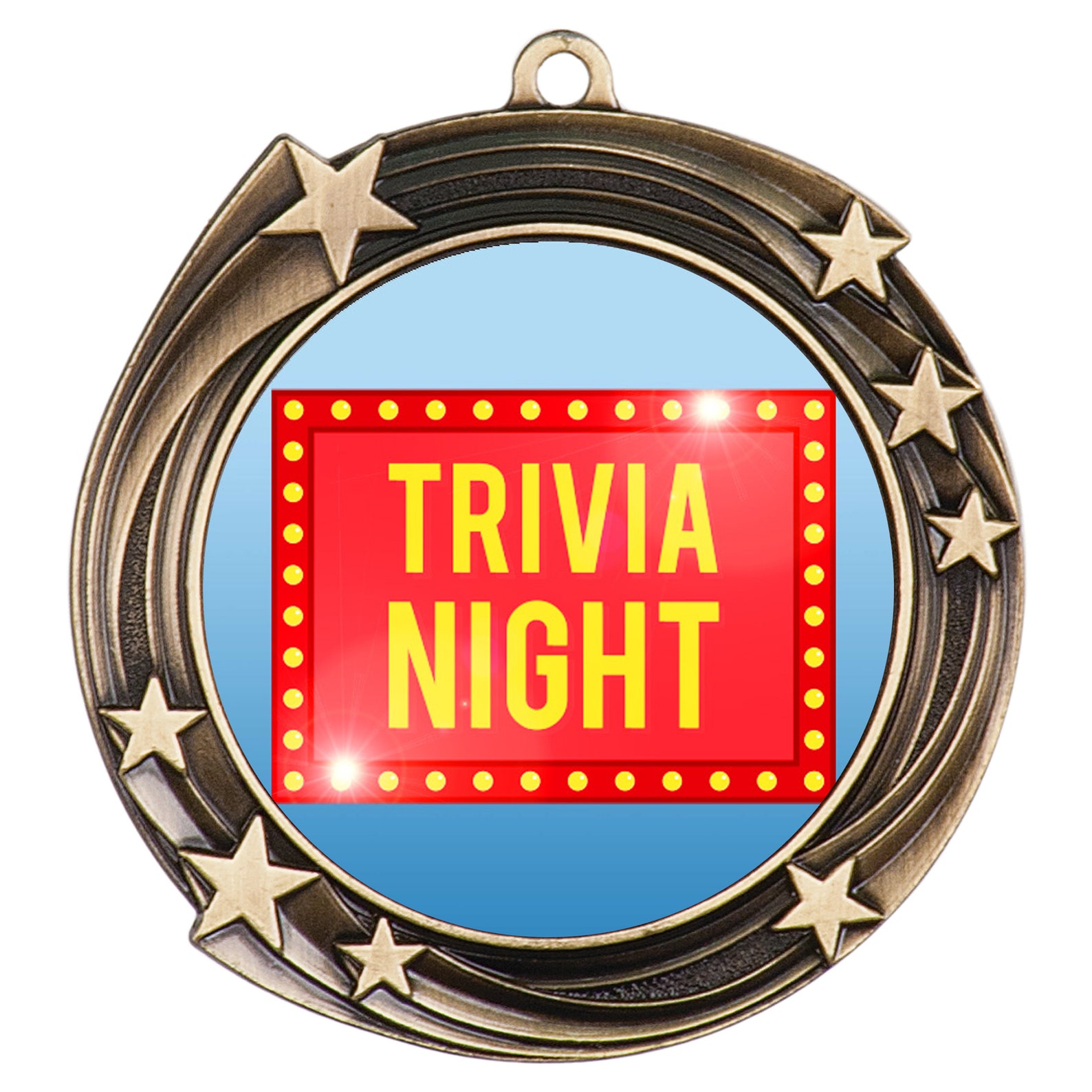 Trivia Medal. Great Trophy for Your Next Family Game Night - Etsy