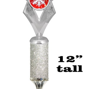 Snowflake Trophy. Great Trophy for Your Holiday Events, Santa Runs ...