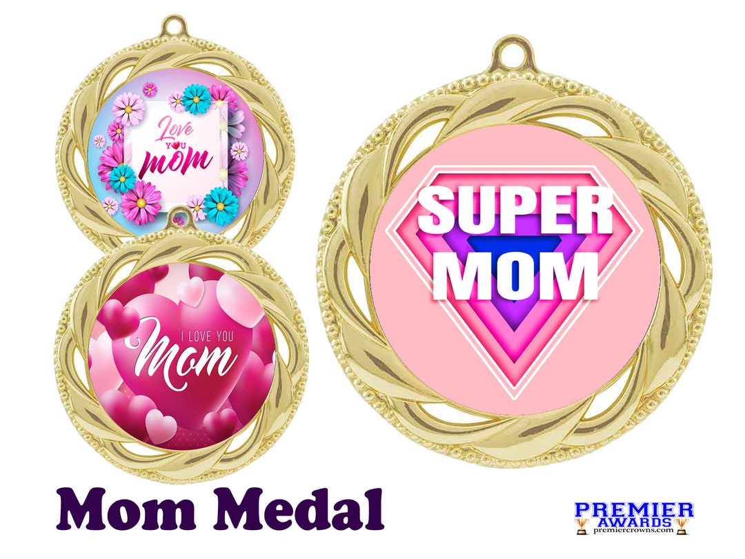 Mom Medal. Show Your Mom How Great She is This Mother's - Etsy