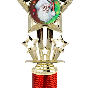 Santa Trophy. Great Trophy for Your Holiday Events, Pageants, Contests ...