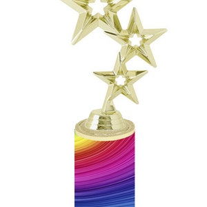 Rainbow Trophy. Great Trophy for Any Event, Competition, Party, Parade ...