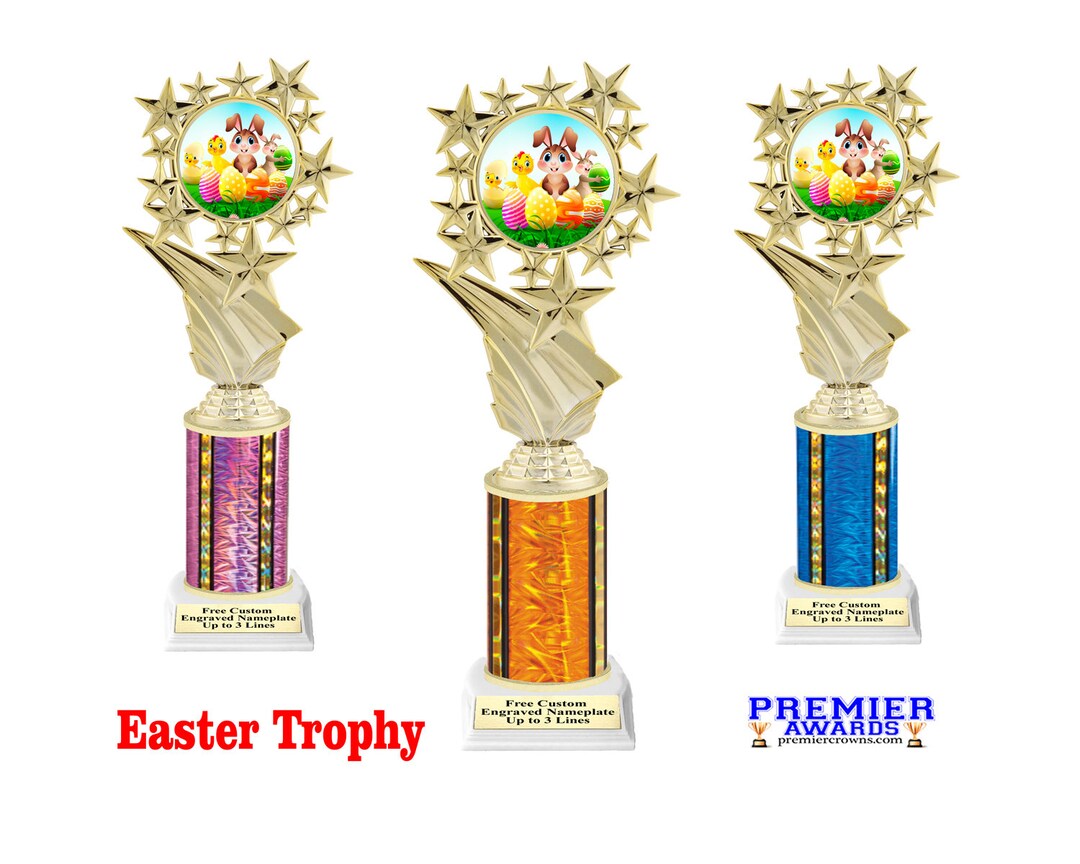Easter Trophy. Great for All of Your Easter Events, Contests, Pageants ...