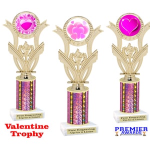 Heart Trophy. Great Trophy for Any Event, Competition, Party, Pageant ...
