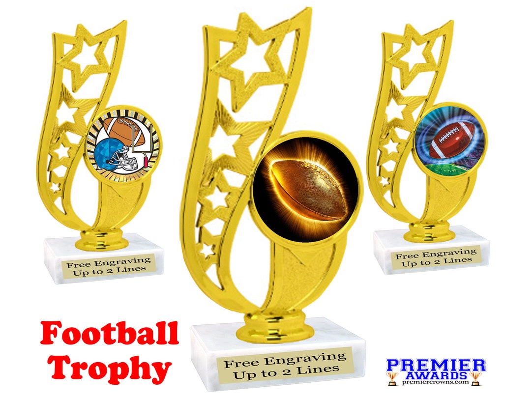 Football Trophy Great Trophy for Your Team, Tournaments, Family Games ...