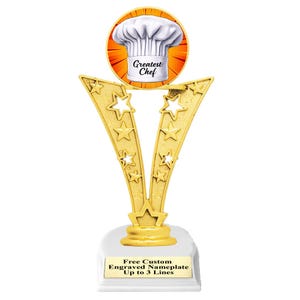 Greatest Chef Themed Trophy. Great for Baking Contests, Cooking ...