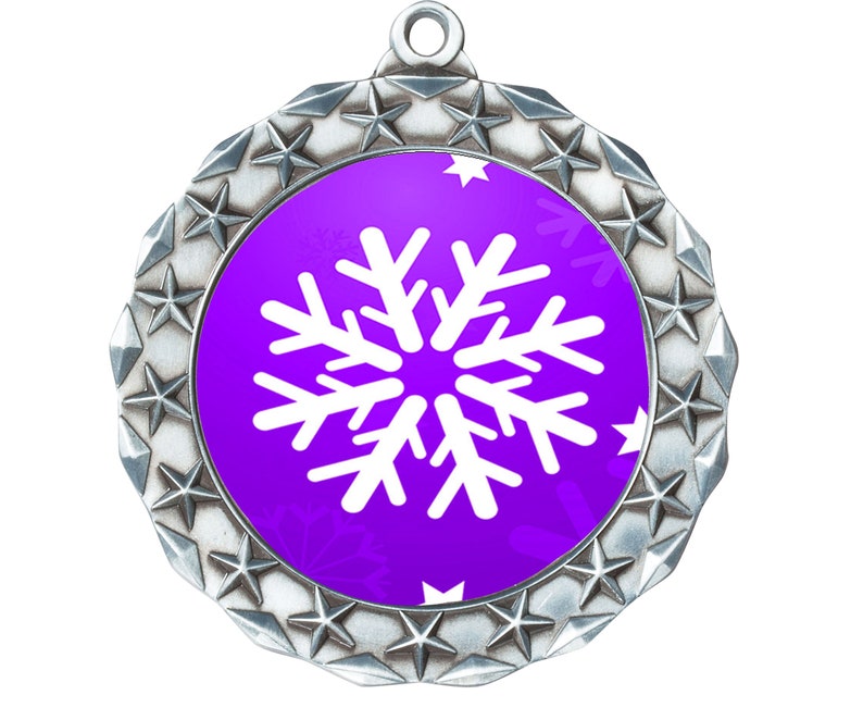 Snowflake Medal. Great for Those Holiday Contests Holiday - Etsy