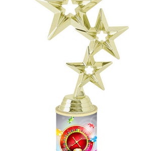 Casino Theme Trophy. Great Trophy for Your Next Family Game Night ...