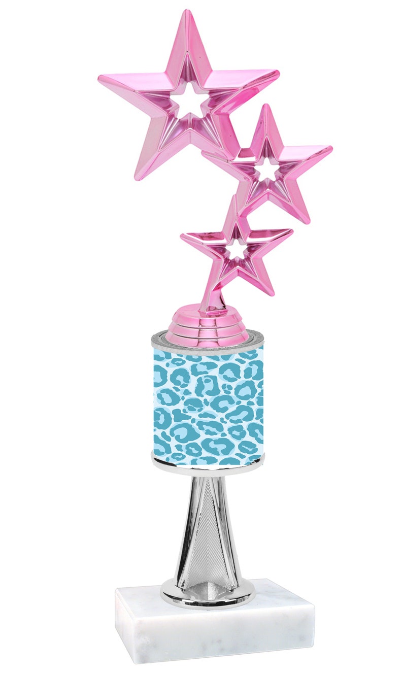 Animal Print Theme Trophy With Numerous Trophy Heights Available ...