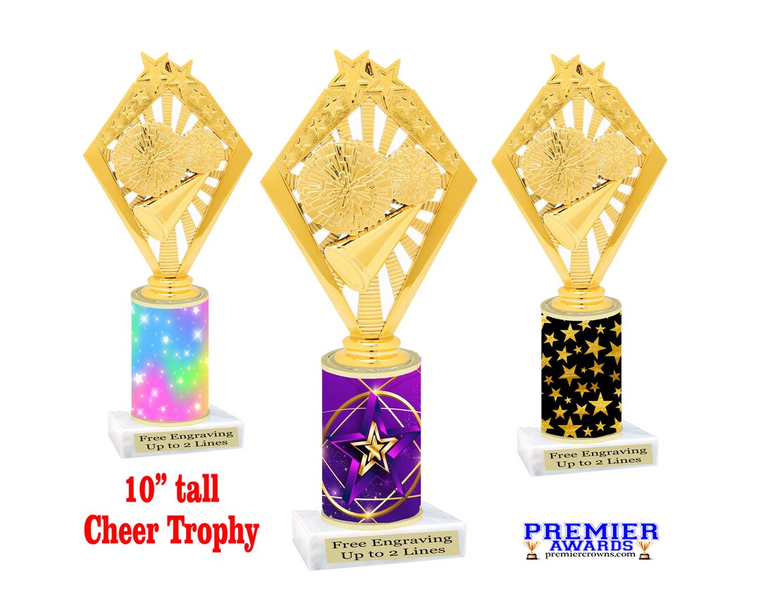 Cheer - Dance Trophy. Great for Cheer Squads, Schools, Rec Departments ...