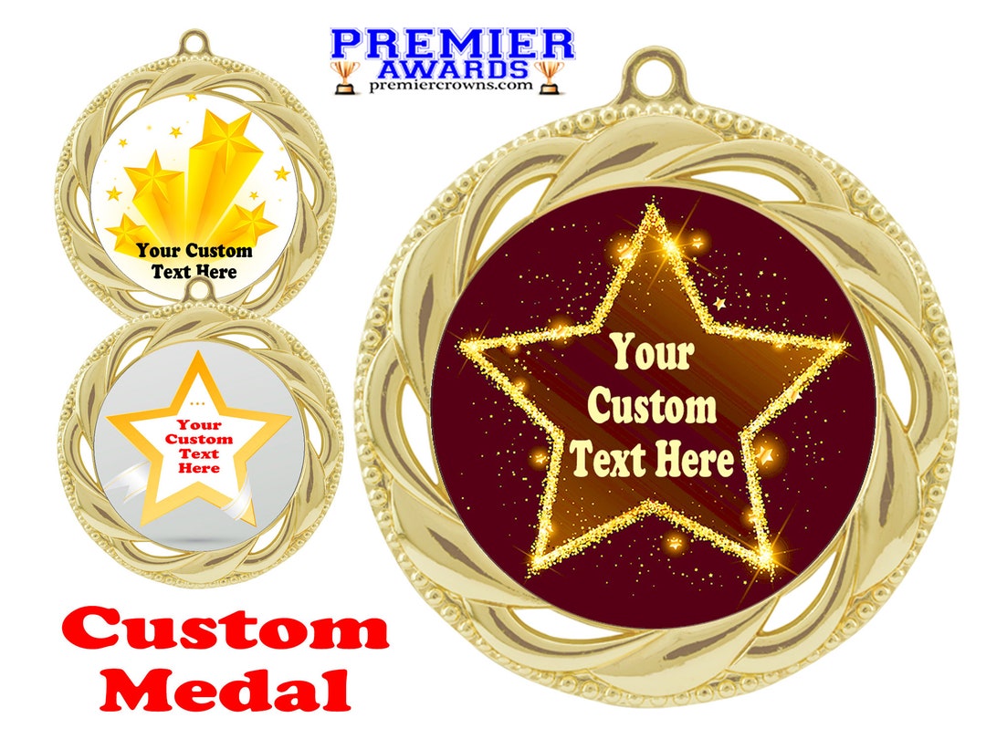 Custom Medal. A Great Medal for Any Event, Contest, Competition ...
