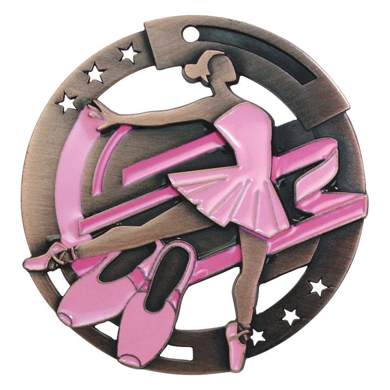 Dance Medal. Great Medal for Dance Squads Schools Recitals | Etsy