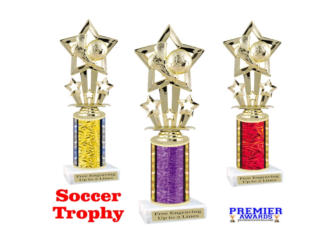Soccer Star Trophy. Great Trophy for Your Soccer Team, Neighborhood ...