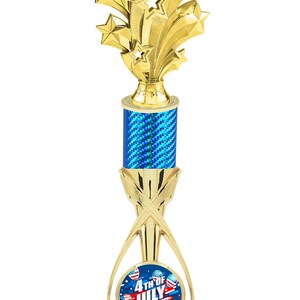Patriotic 4th of July Trophy. 14 Tall. Show off Your Patriotic Spirit ...