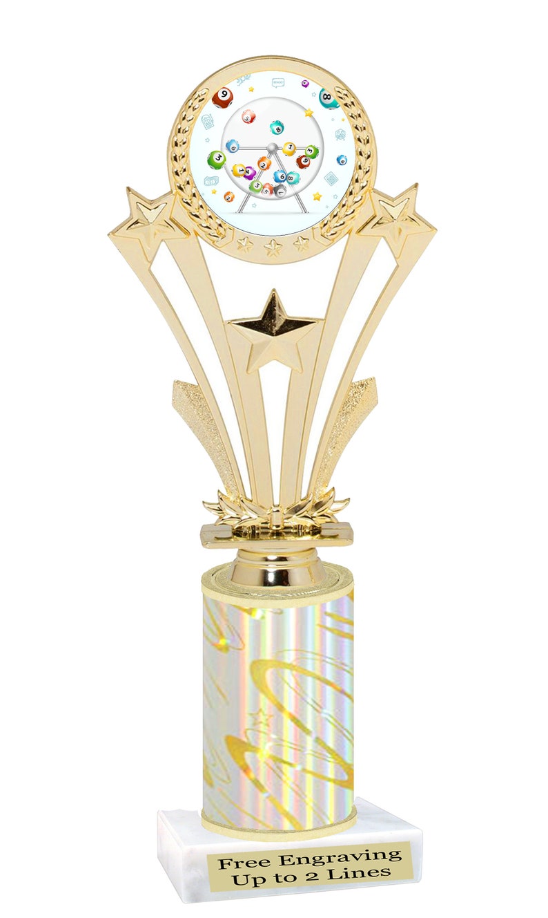 Bingo Trophy. Great Trophy for Your Next Family Game Night - Etsy