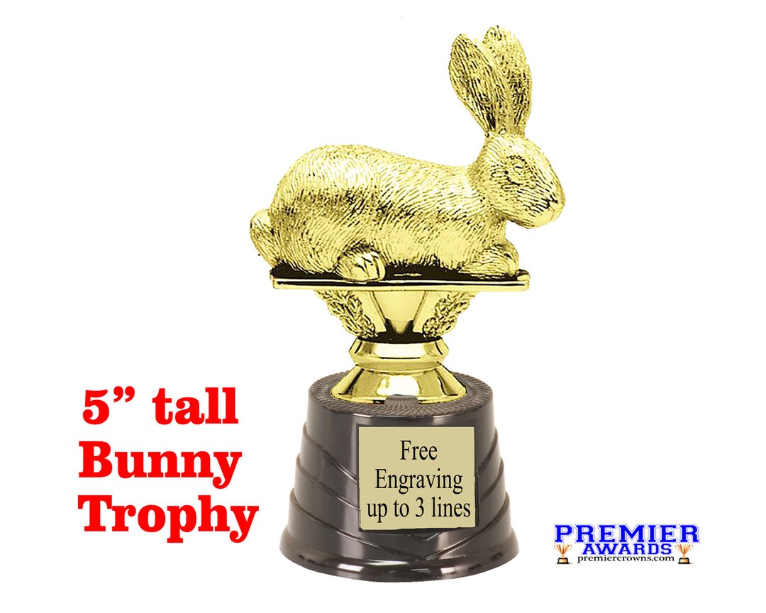 Easter Trophy. Bunny Trophy for Your Easter Themed Events, Pageants ...