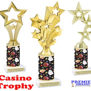 Casino Theme Trophy. Great Trophy for Your Next Family Game Night ...