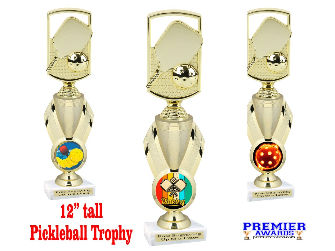 Pickleball Trophy. Great Award for Sports Leagues, Recreational ...