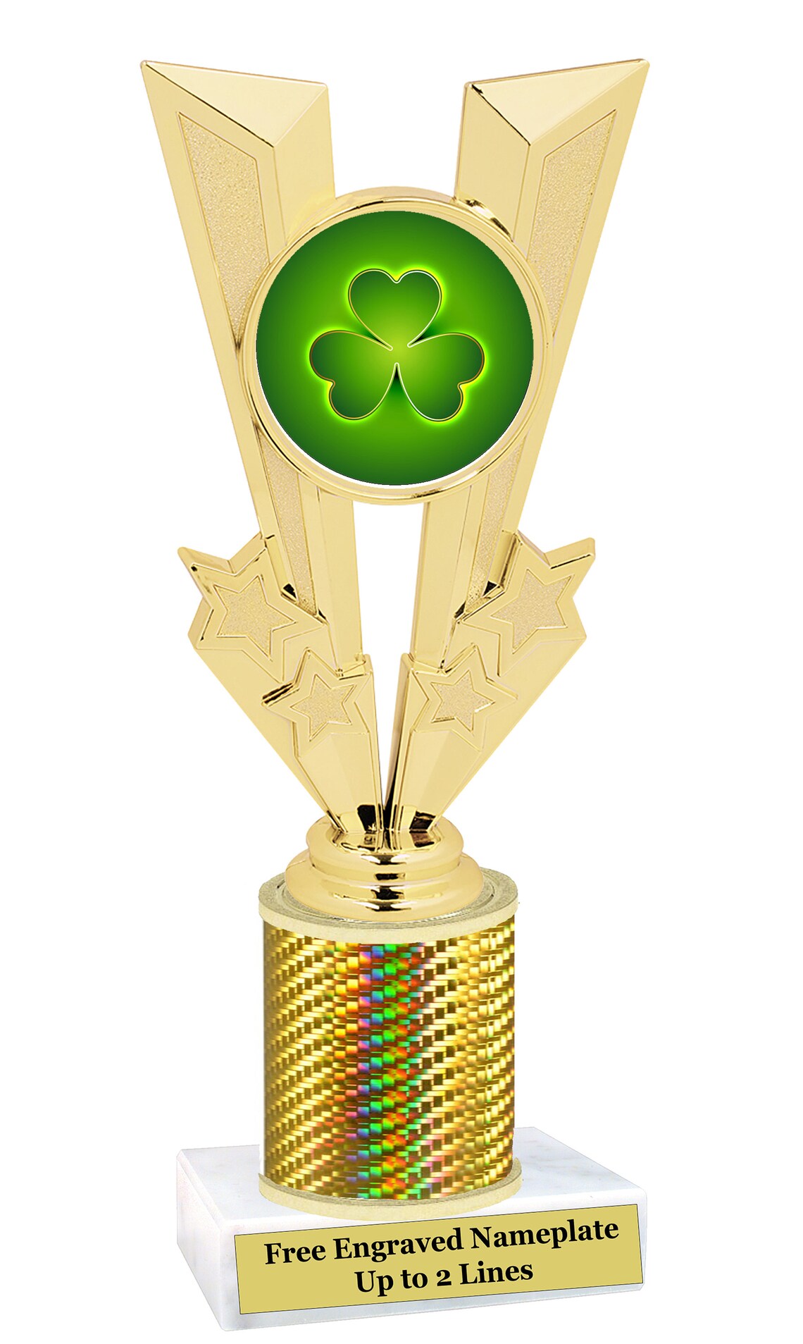 St. Patrick's Day Trophy. Great award for events | Etsy