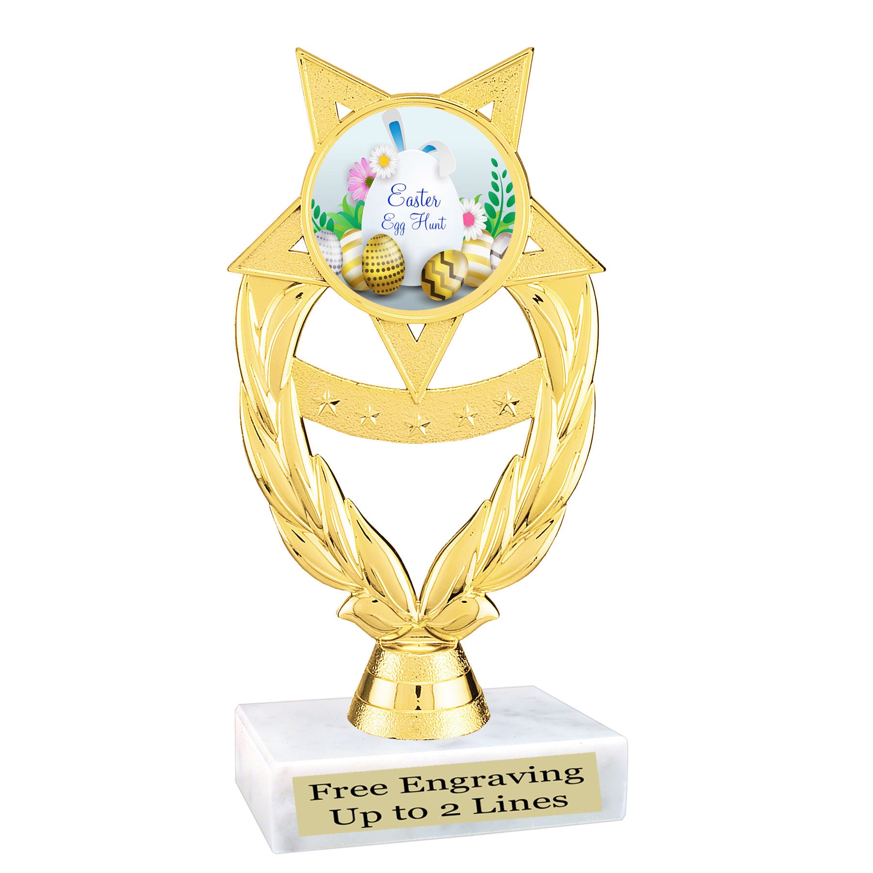 Easter Egg Hunt Trophy. Great for your family neighborhood | Etsy