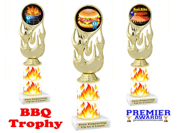 BBQ Cook off Trophy. Great Trophy for BBQ Cook off Events BBQ - Etsy
