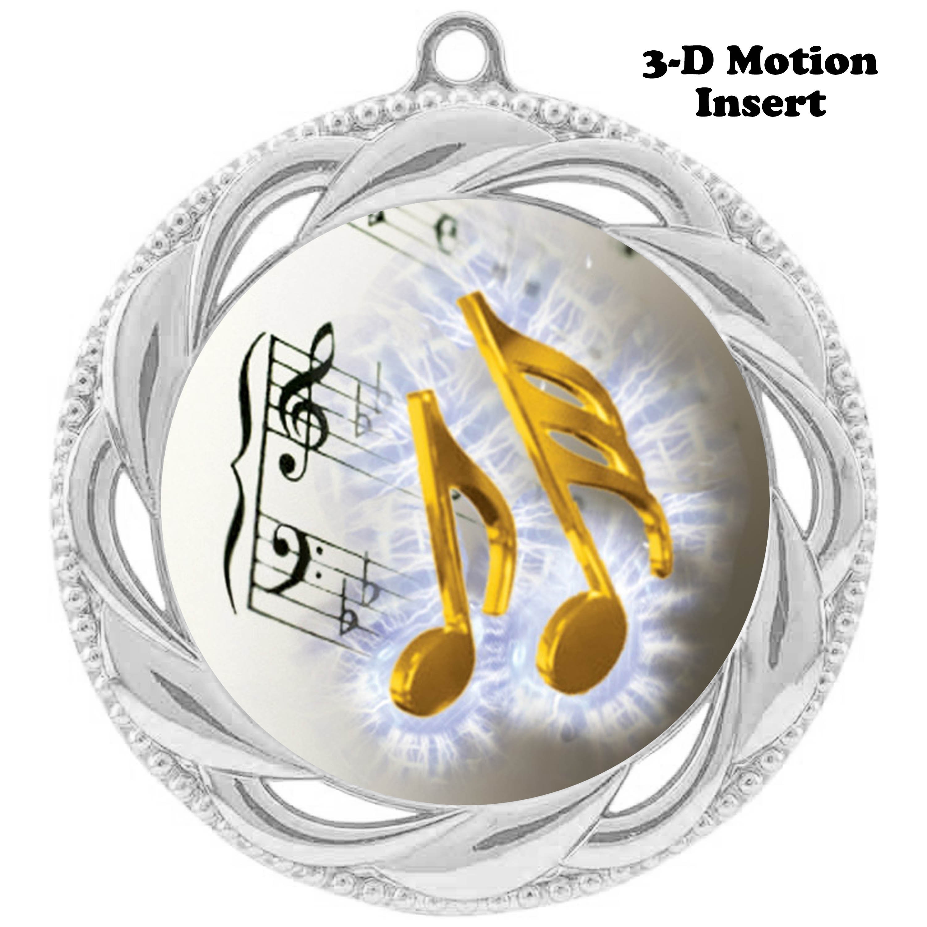 Music Theme Medal. Great Award for Schools, Contests, Competitions ...