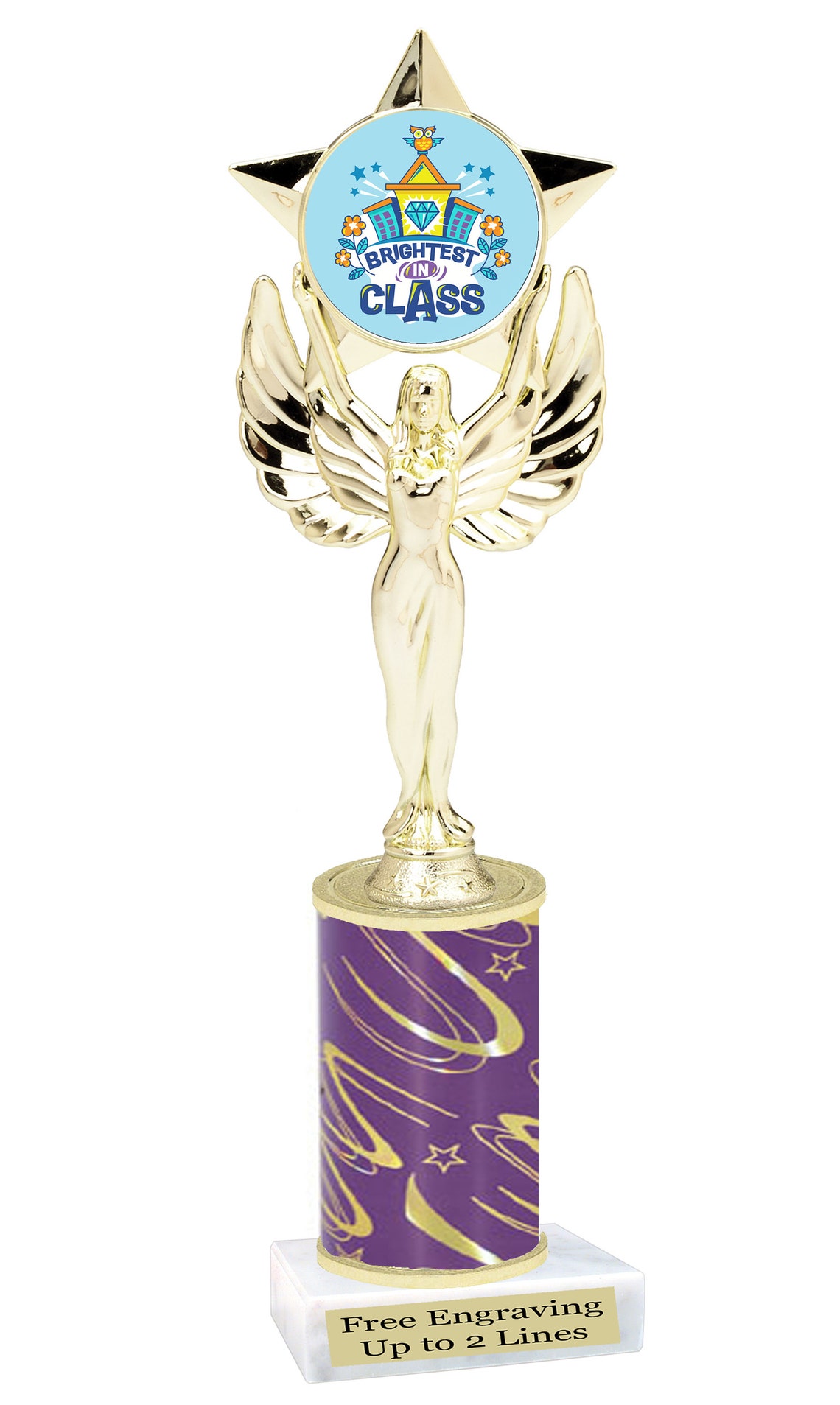 Brightest in Class Trophy. Great Trophy for Encouraging Your - Etsy