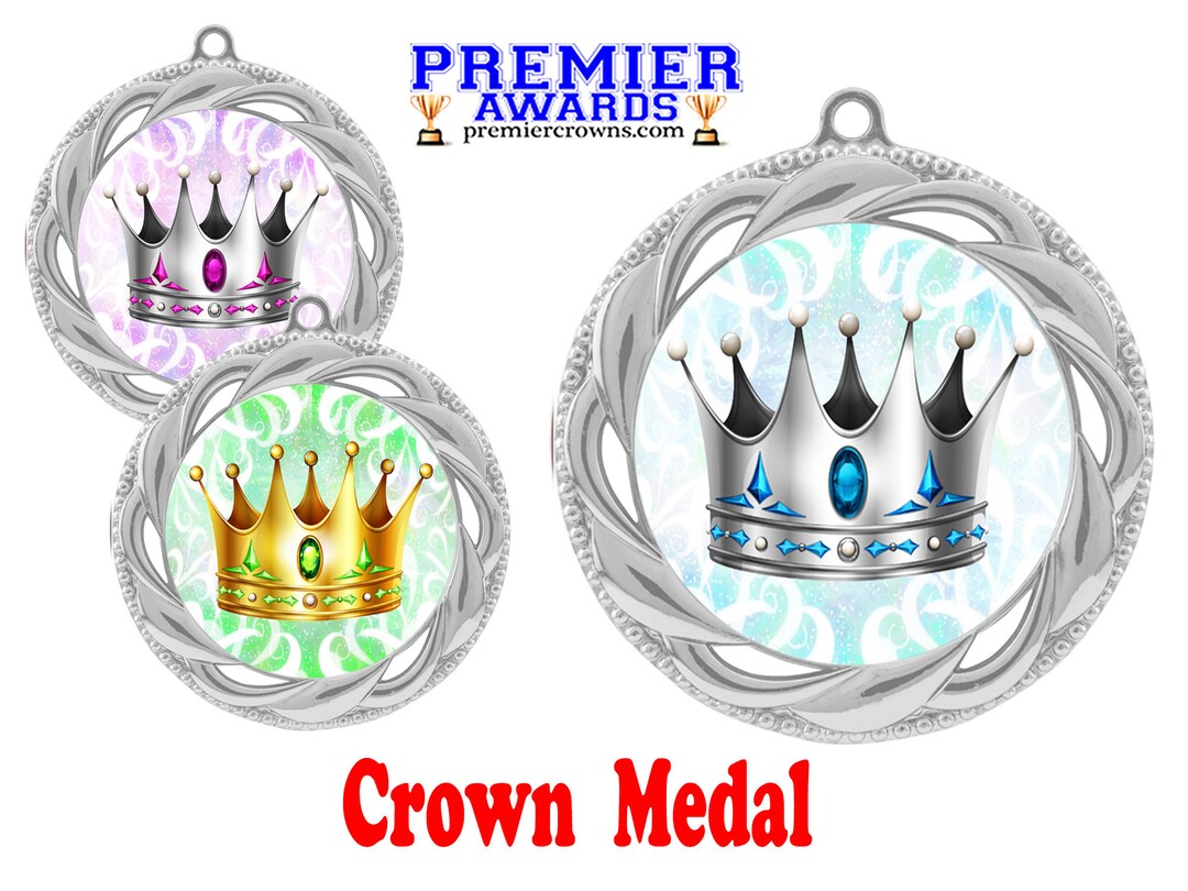 Crown Medal. Great Medal for Pageants, Birthday Party Favors, Events or ...