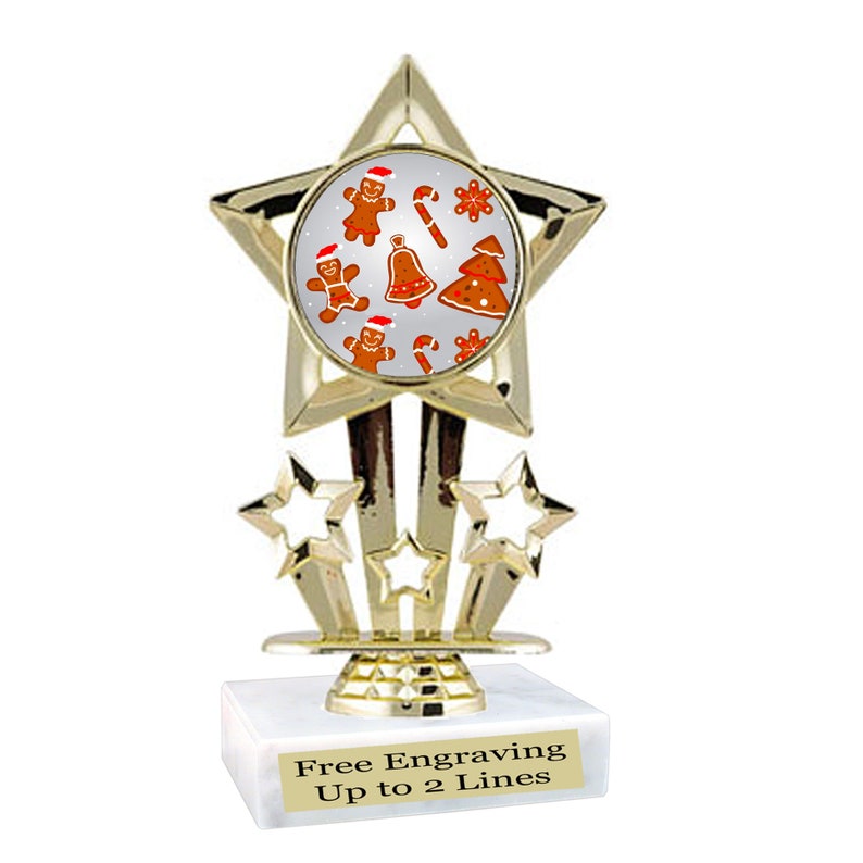 Holiday Cookies and Gingerbread Trophy. Great Trophy for Those Holiday ...
