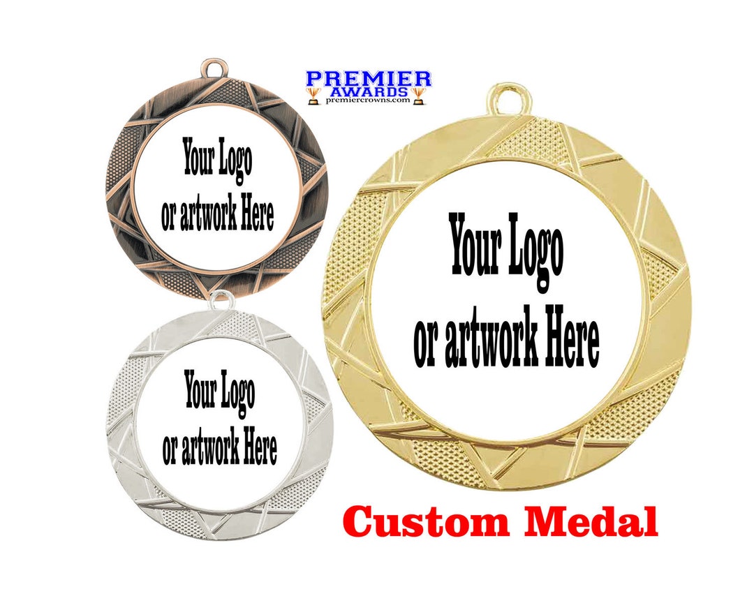 Custom Medal. Add Your Logo or Art Work for a Custom Medal. Available ...