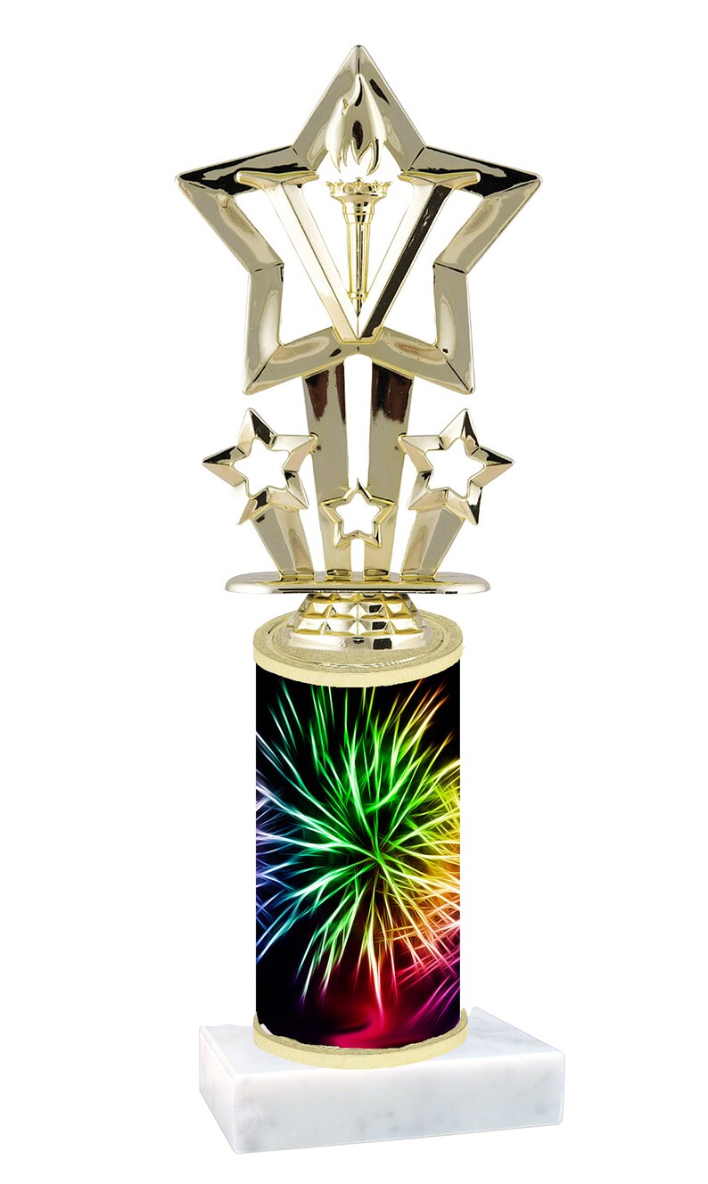 Fireworks Trophy With Choice of Figure. Numerous Trophy Heights ...