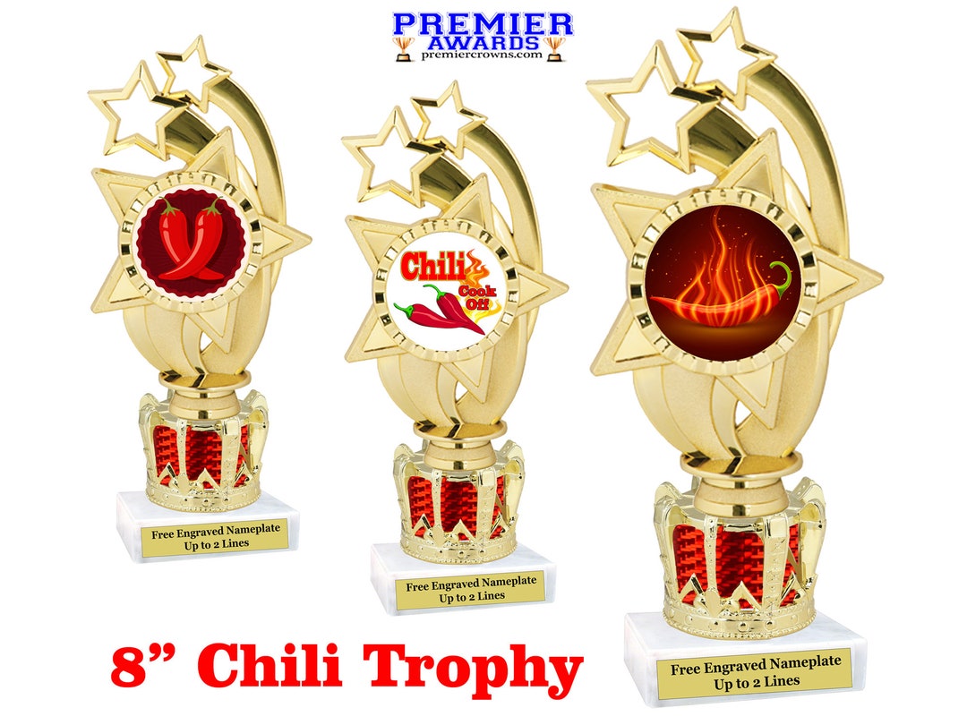Chili Trophy. Great Trophy for Chili Cook off Events, BBQ Events or ...