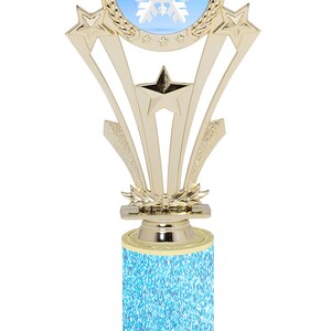 Snowflake Theme Trophy. Great for All of Our Holiday Events, Contests ...