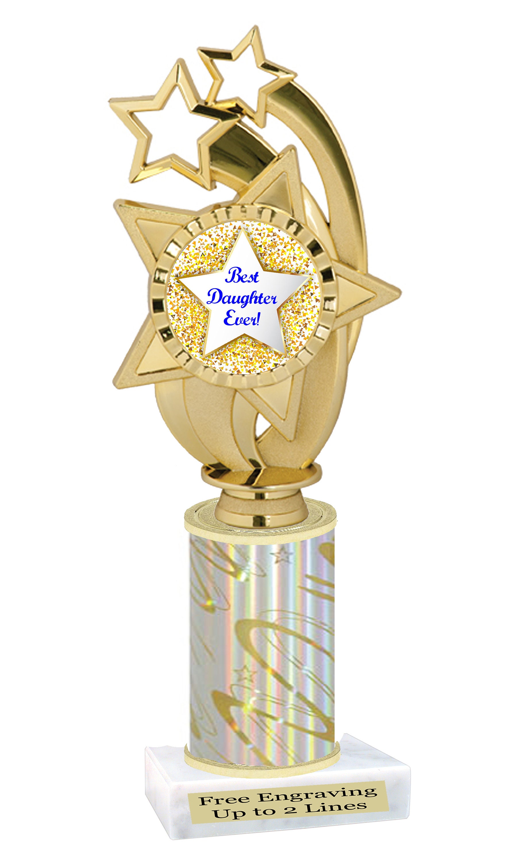 Best "family" Theme Trophy. Best Awards for Family Members Will ...