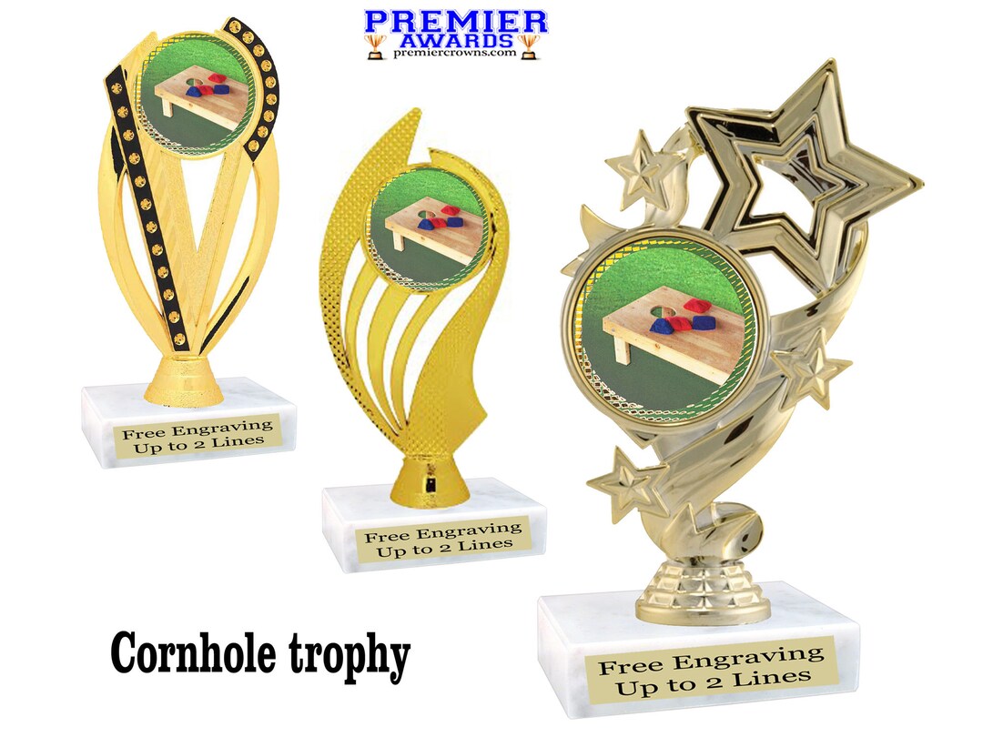 Cornhole Trophy. Great Trophy for Any Event, Competition, Contest or ...