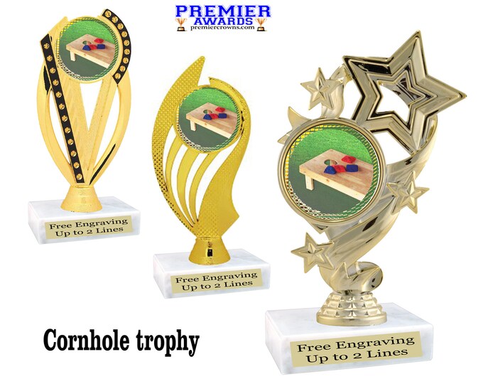 Corn Hole Trophy - Etsy
