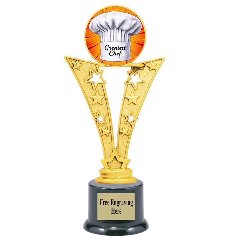 Greatest Chef Themed Trophy. Great for Baking Contests, Cooking ...