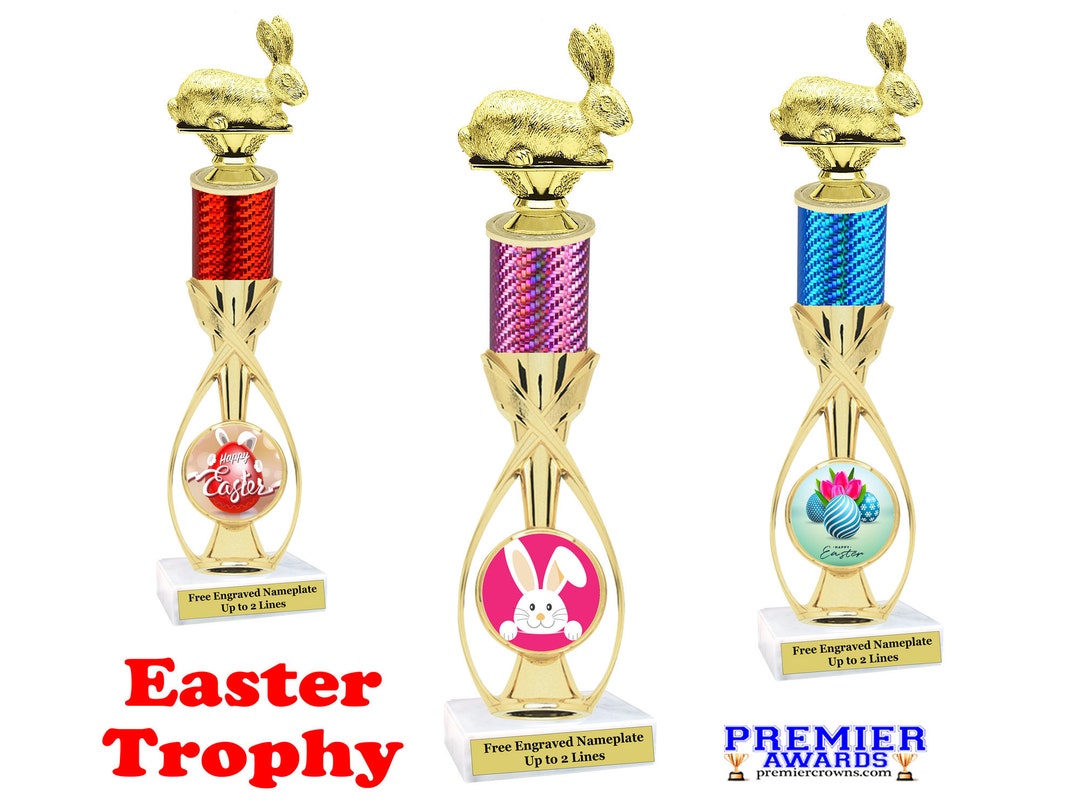 Easter Trophy. Great for Your Easter Themed Events, Contests, Pageants ...