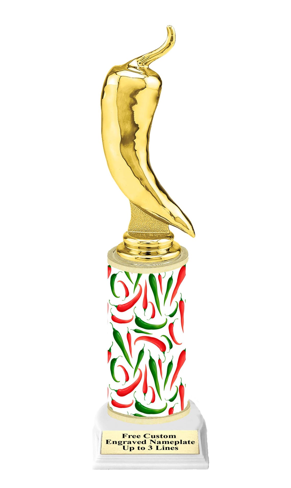 Chili Pepper Trophy. Great for Your Chili Cookoffs, Eating Contests ...
