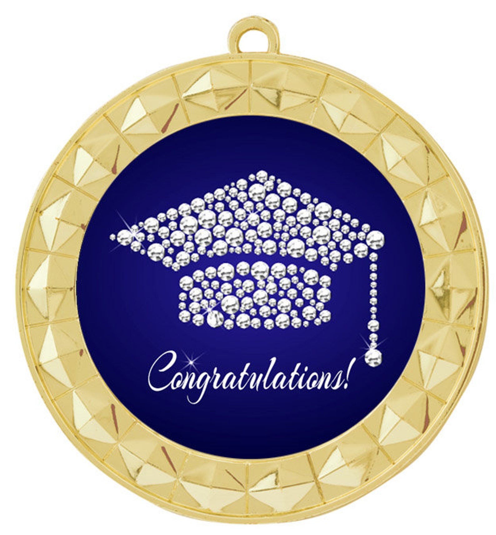 Graduation Theme Medal. Choice of 7 Designs. Includes Free Neck Ribbon ...